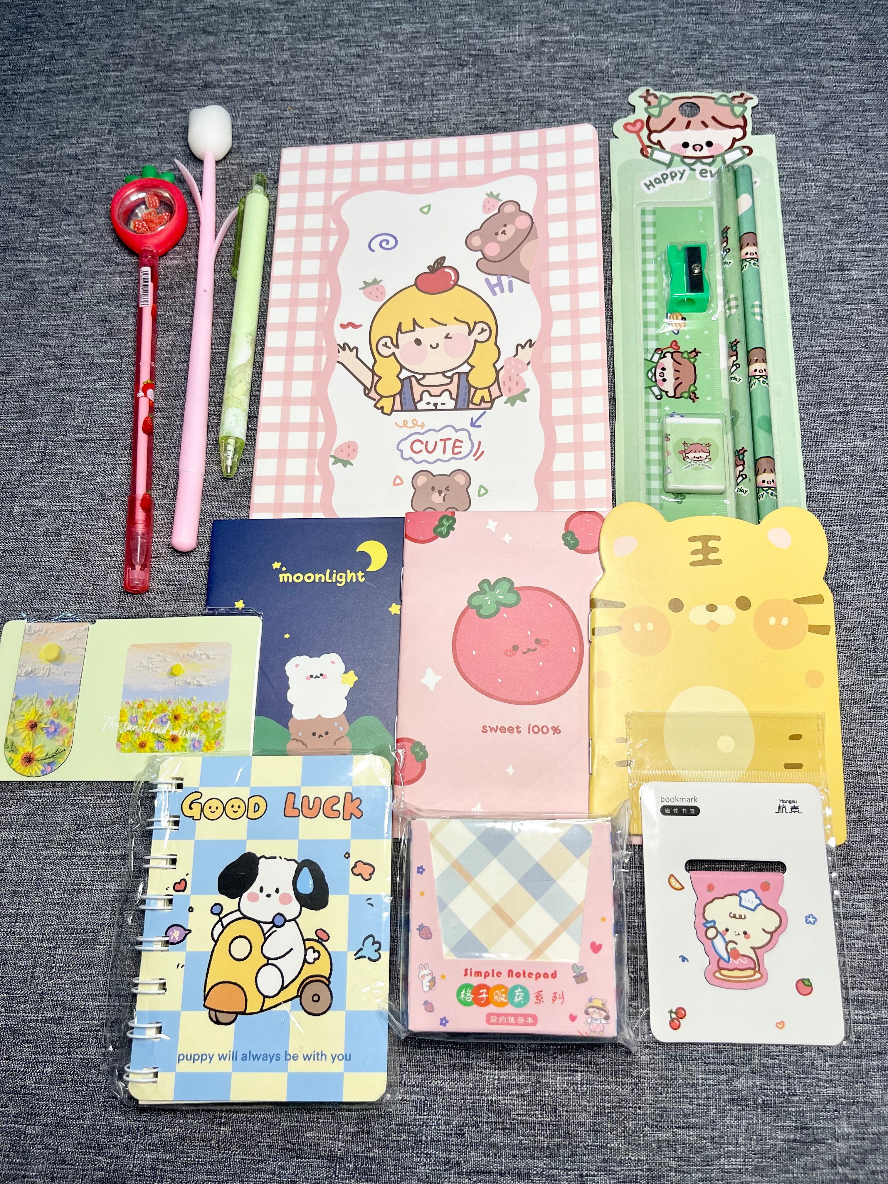 [SURPRISE SET - 12 PIECES] Cute Stationery SURPRISE SET – Allie Reese ...